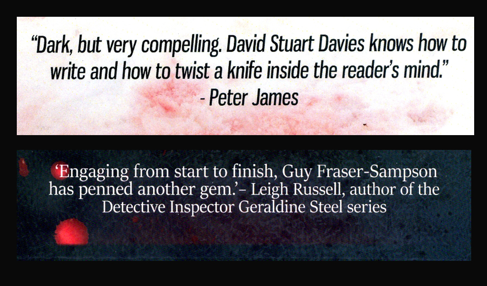 THE POSTMAN DELIVERS … Stuart Davies & Fraser-Sampson – fullybooked2017