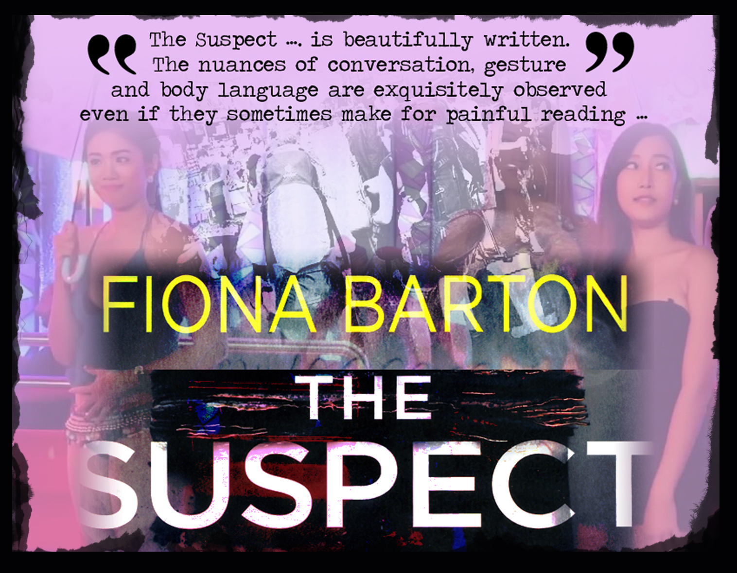 THE SUSPECT . . . Between the covers – fullybooked2017