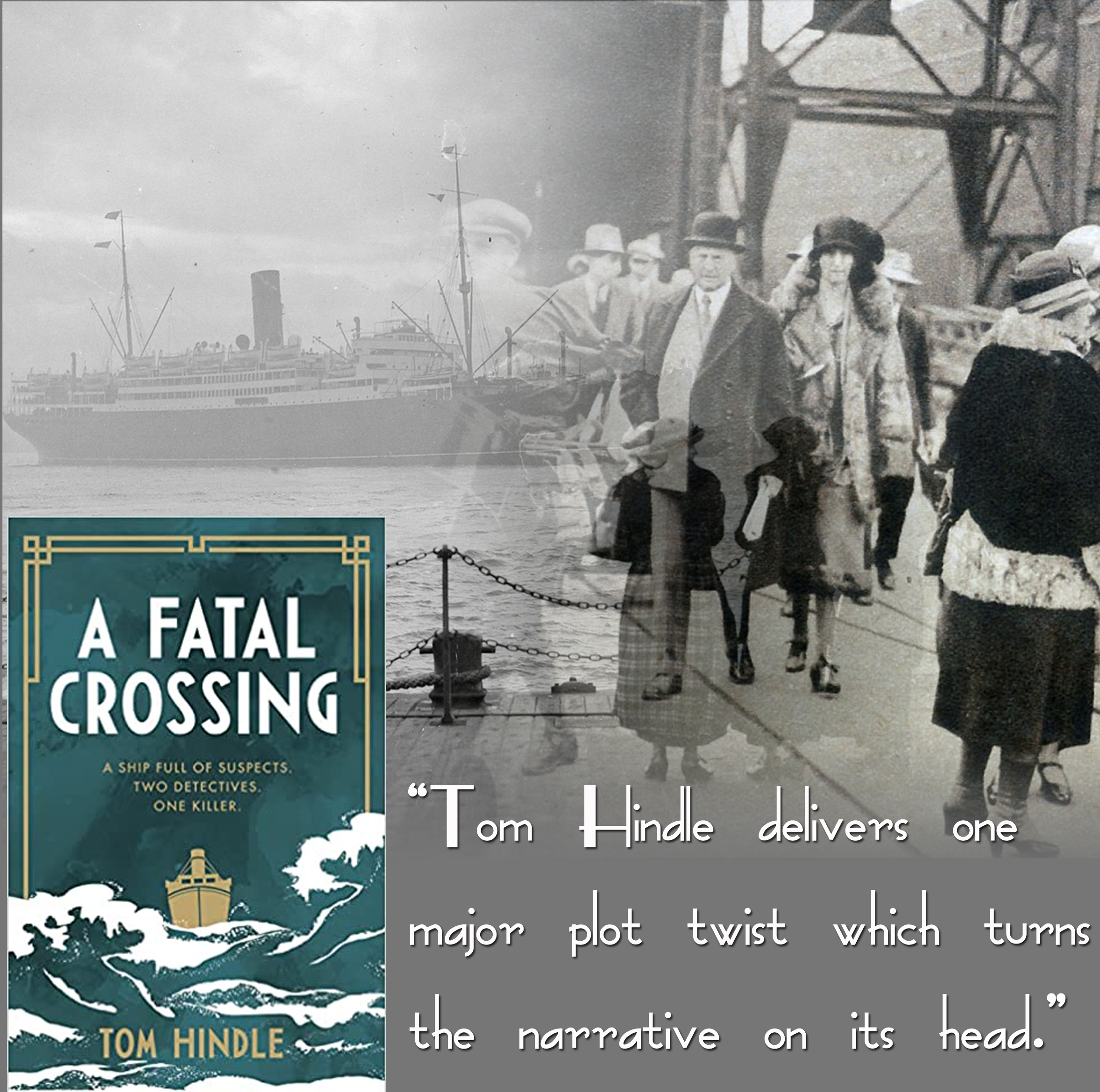 A FATAL CROSSING . . . Between the covers – fullybooked2017