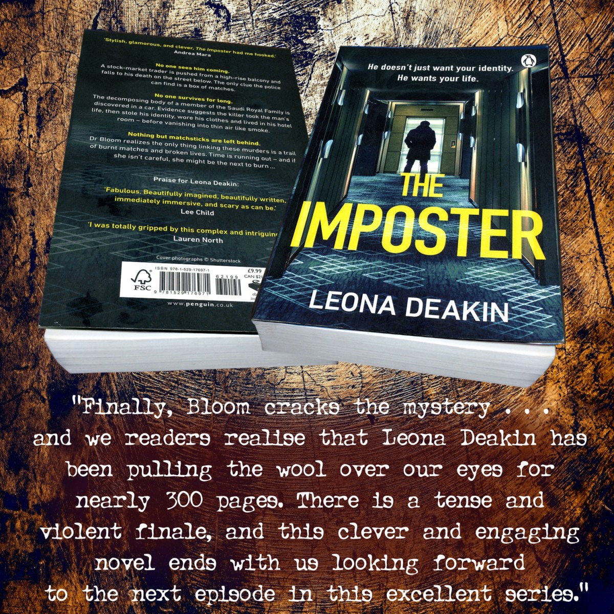 THE IMPOSTER . . . Between the covers – fullybooked2017