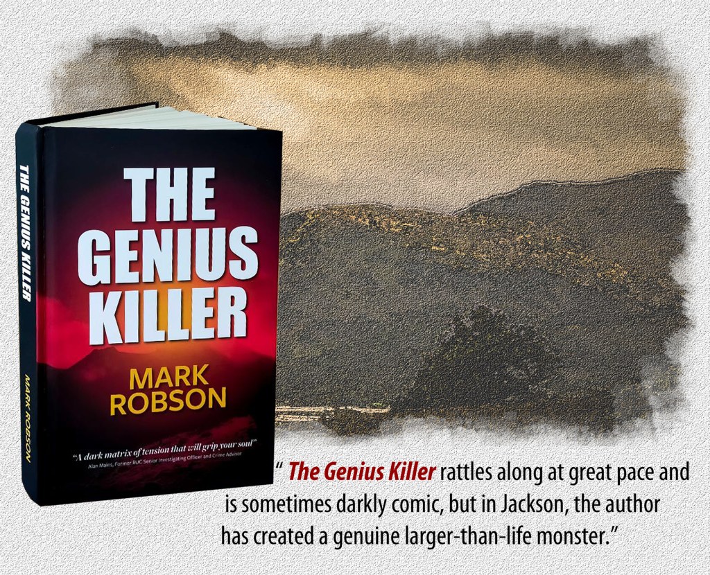 THE GENIUS KILLER . . . Between the covers – fullybooked2017