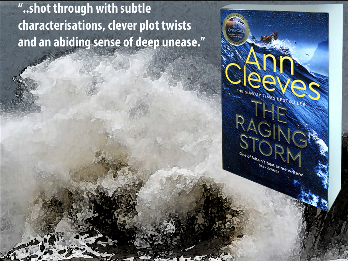 THE RAGING STORM . . . Between the covers – fullybooked2017