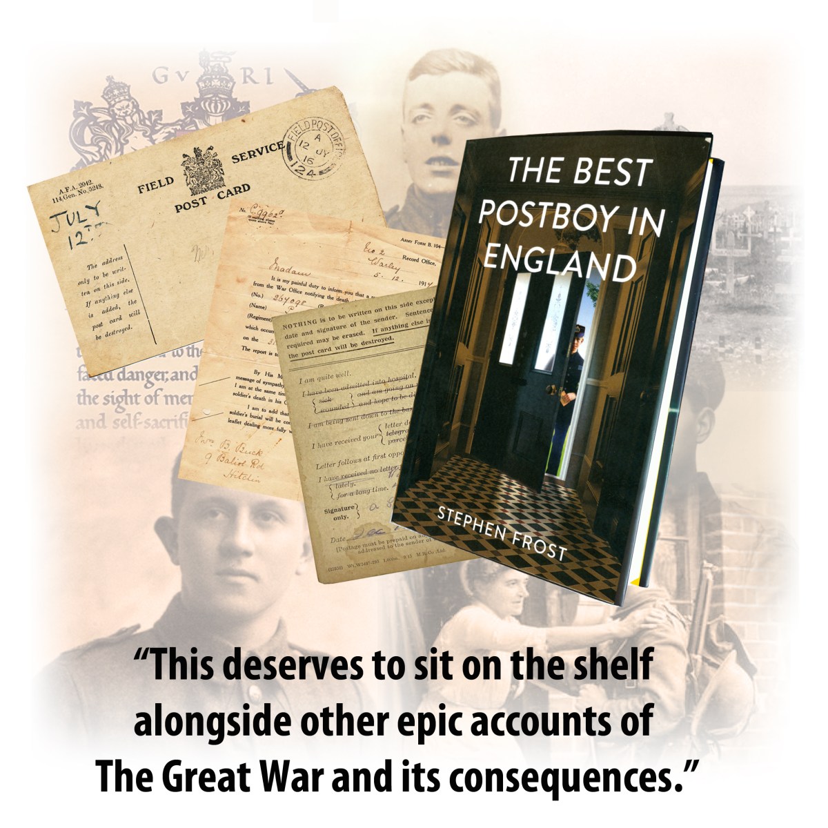 THE BEST POSTBOY IN ENGLAND . . . Between the covers – fullybooked2017