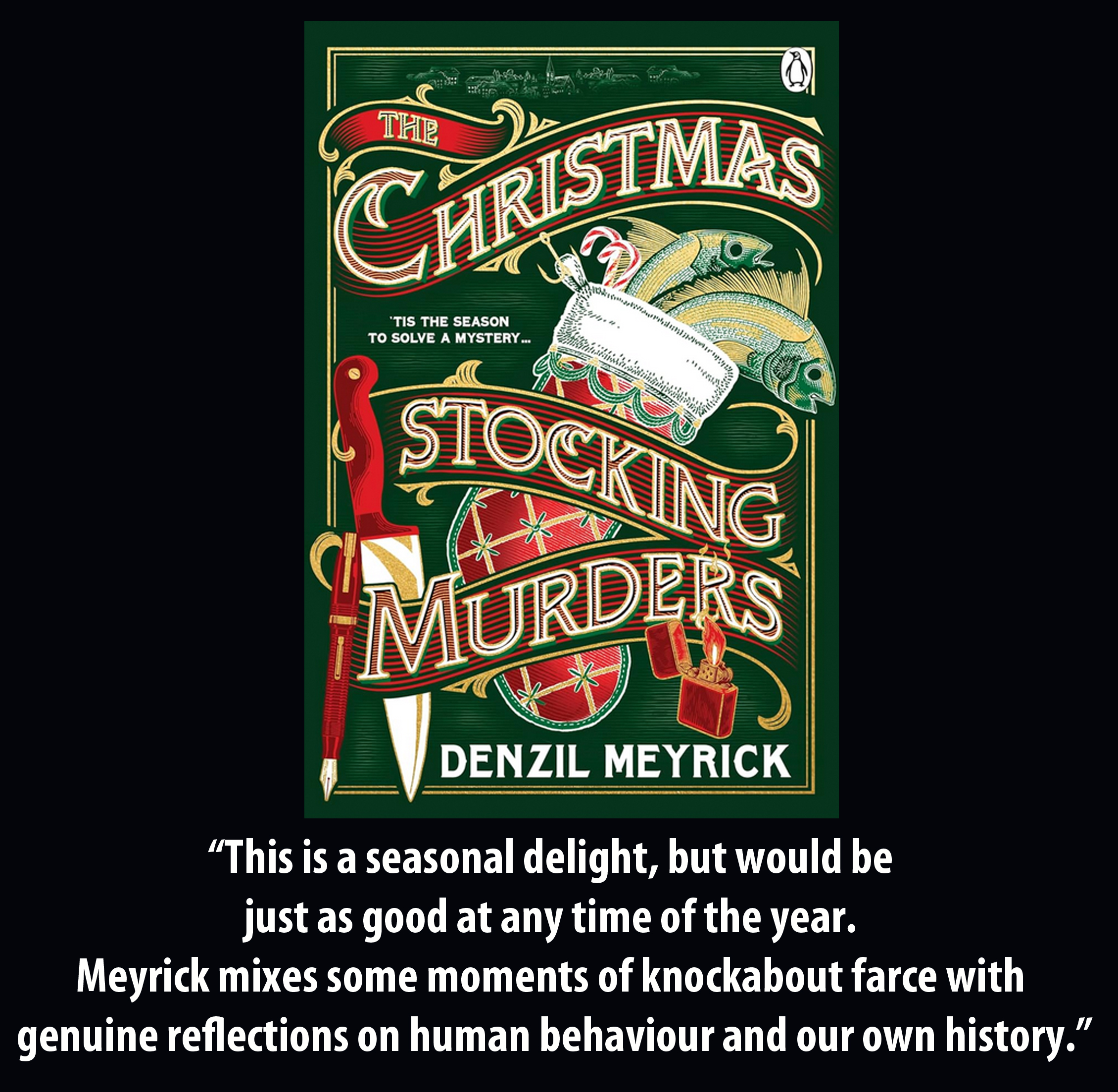 THE CHRISTMAS STOCKING MURDERS . . . Between the covers – fullybooked2017