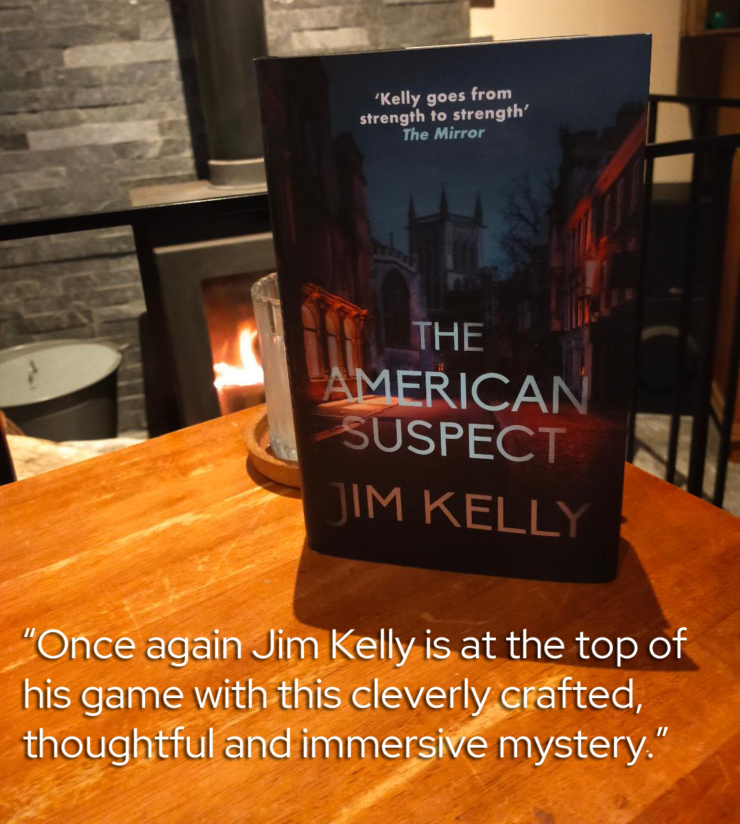 THE AMERICAN SUSPECT . . . Between the covers – fullybooked2017